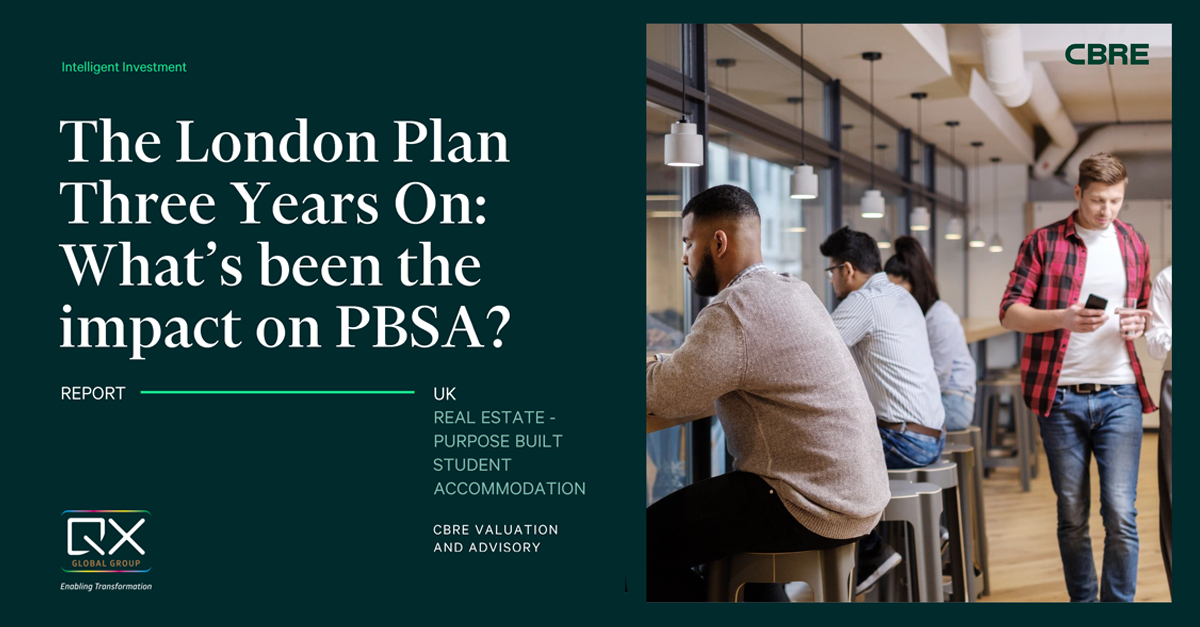 Impact of The London Plan on PBSA After Three Years